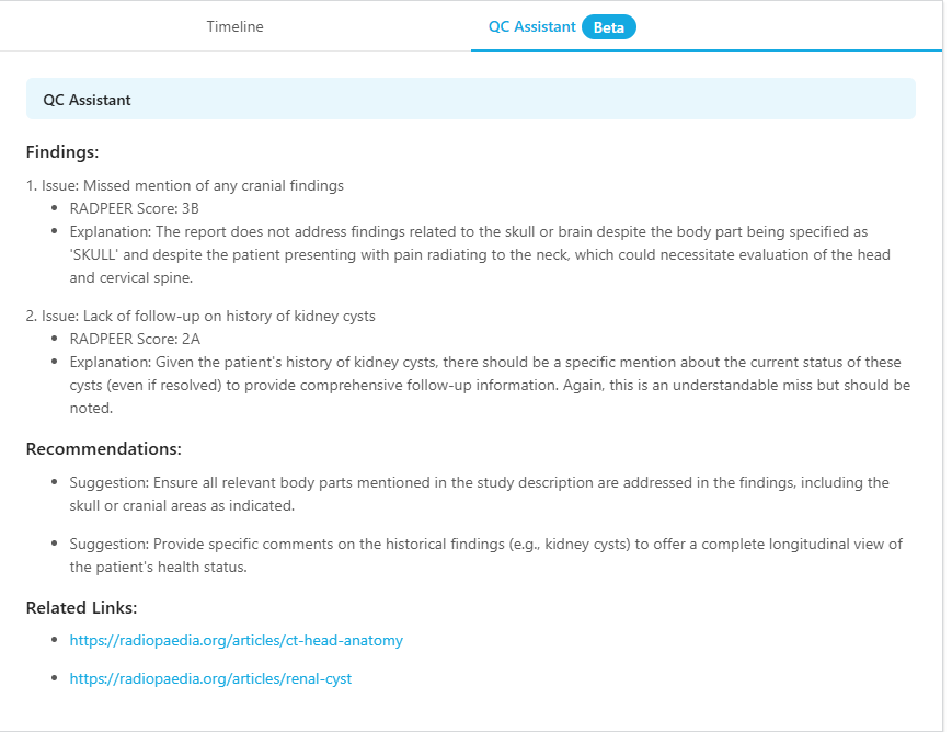 QC Assistant – AlemHealth